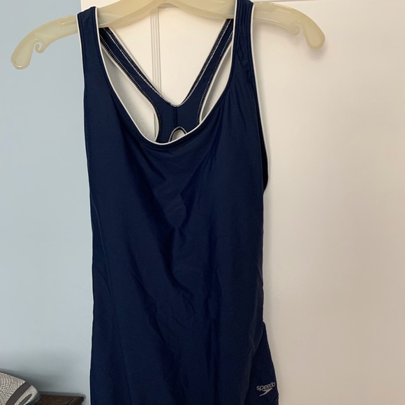 Speedo | Swim | Speedo Nwot One Piece Navy Blue Swimsuit | Poshmark